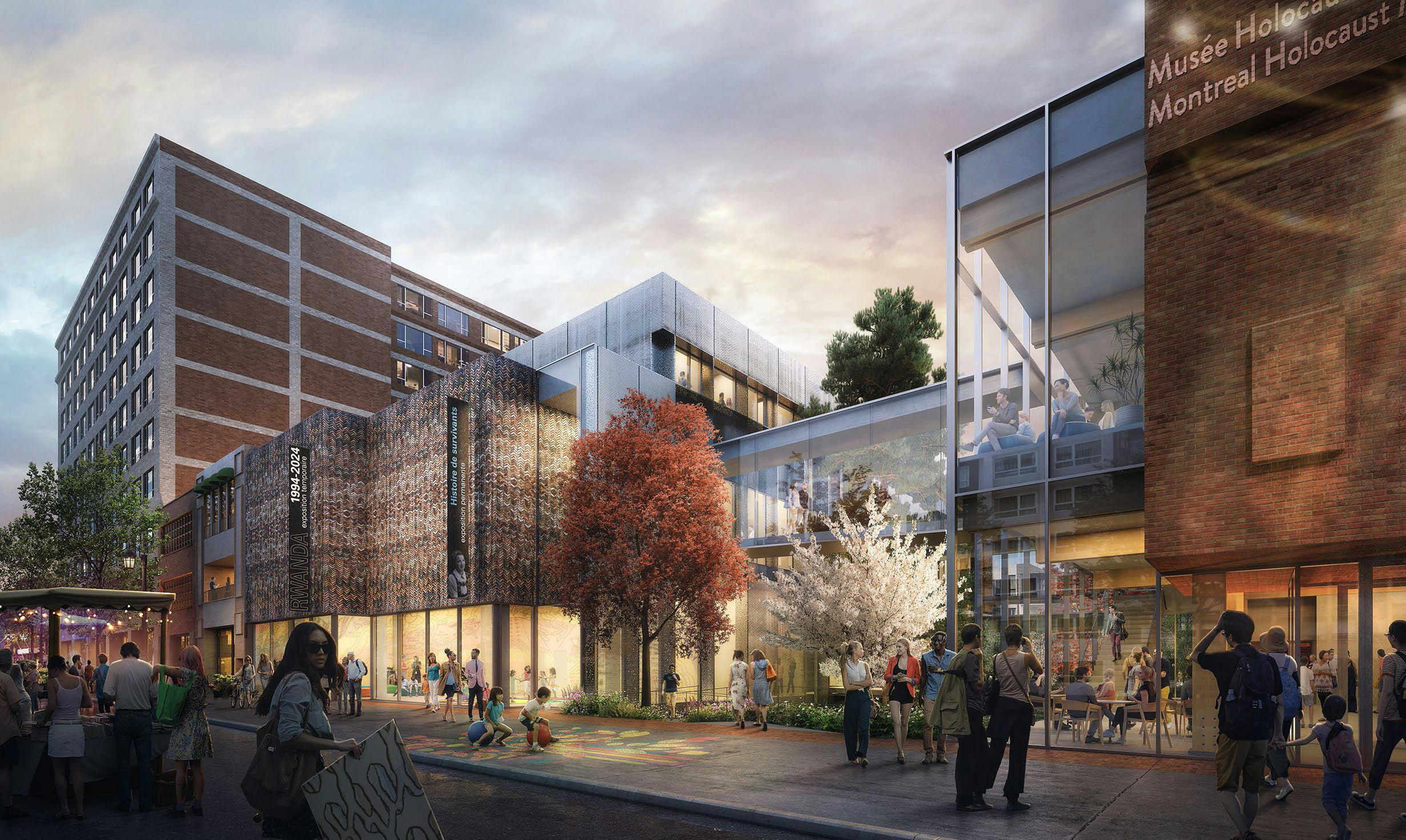 Finalist : New Montreal Holocaust Museum (CA) - competitionline