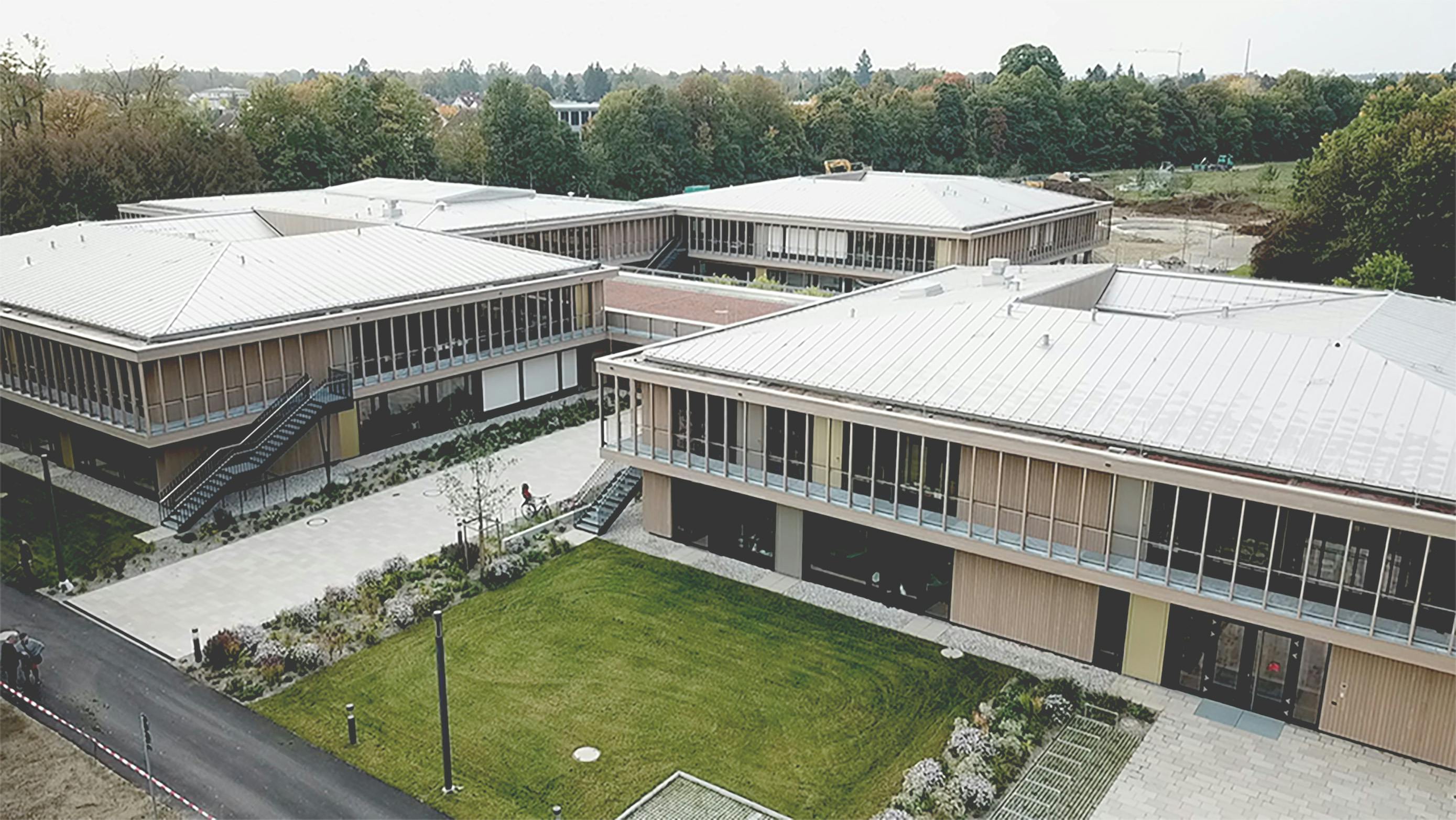 Pater-Rupert-Mayer-Schulzentrum, Neubau von Grundschule, Kindergarten ...