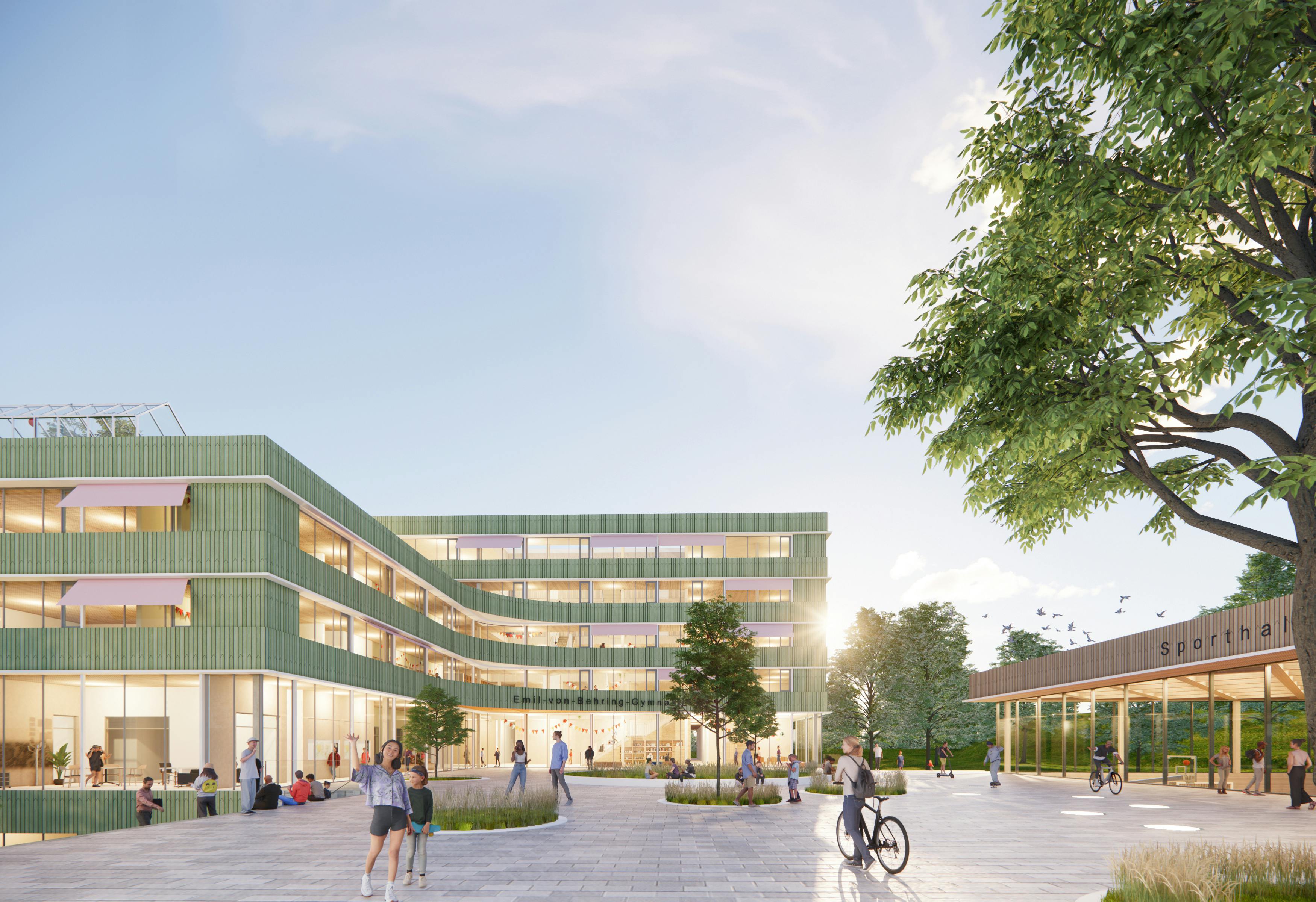 3. Preis : Neubau Emil-von-Behring-Gymnasium in Spardorf - competitionline