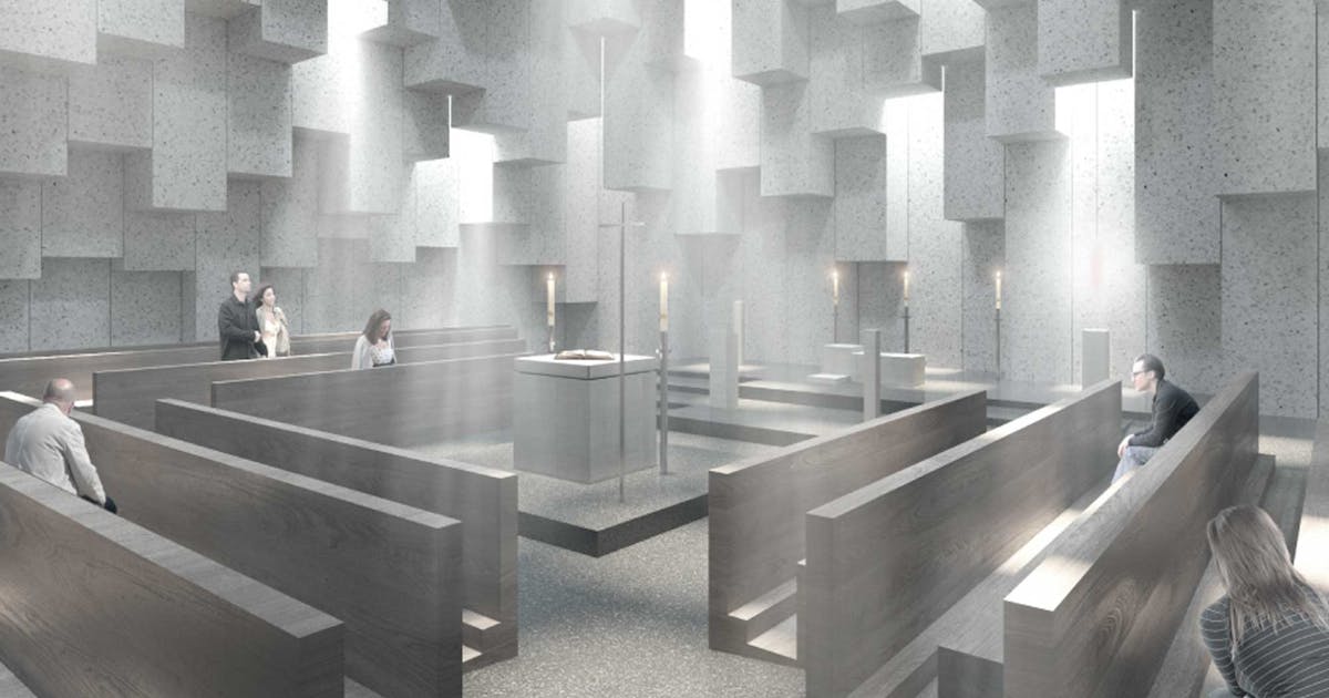 Anerkennung : Neubau der Kirche St. Antonius v. Padua - competitionline Anerkennung : Neubau der Kirche St. Antonius v. Padua - competitionline