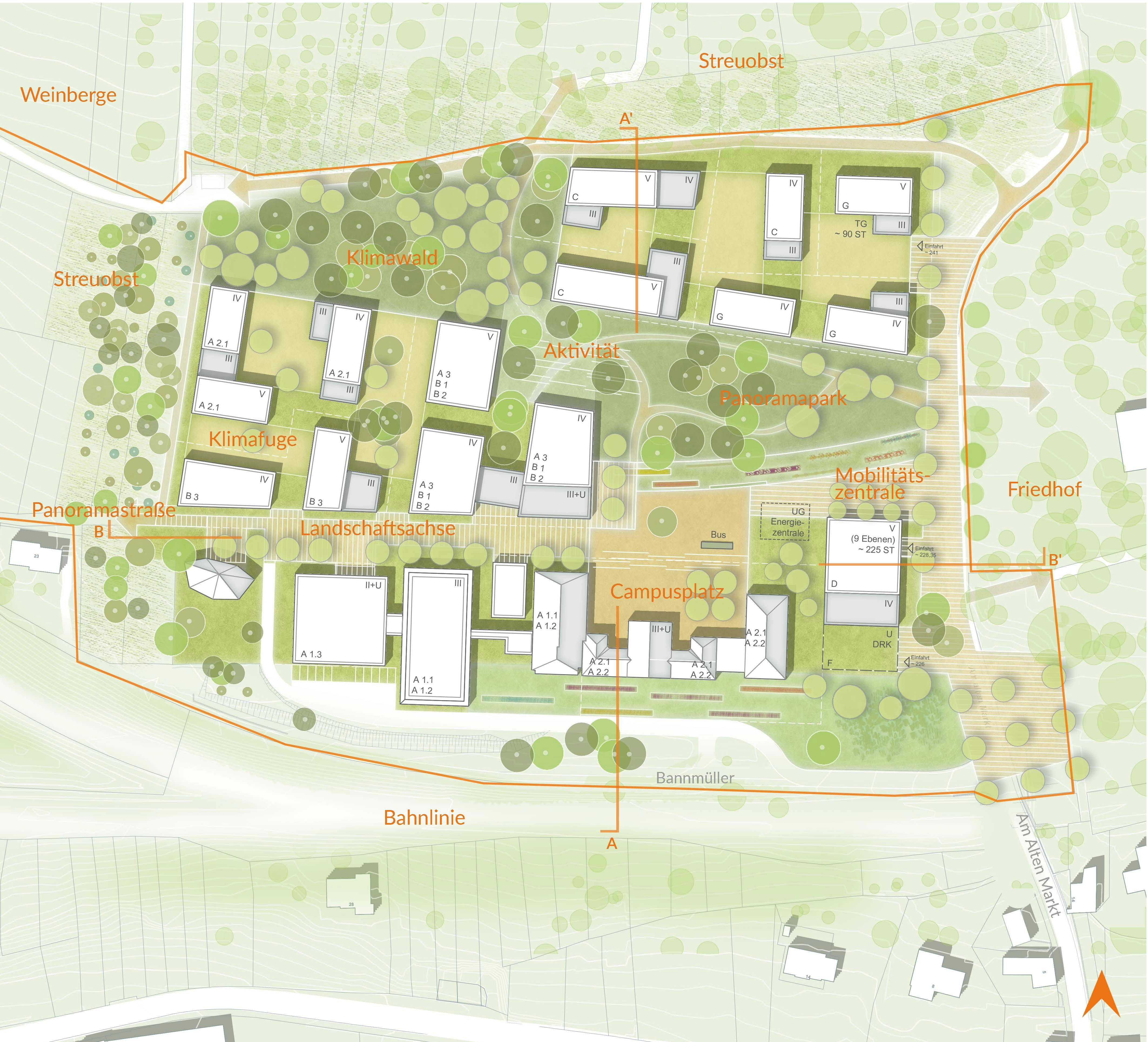 Entwicklung Gesundheitscampus Marbach - competitionline